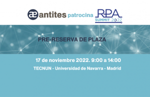 antites patrocina RPA Summit 2022 - Antites